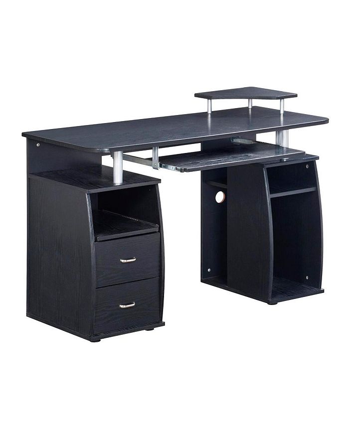 Simplie Fun Complete Computer Workstation Desk With Storage - Macy's