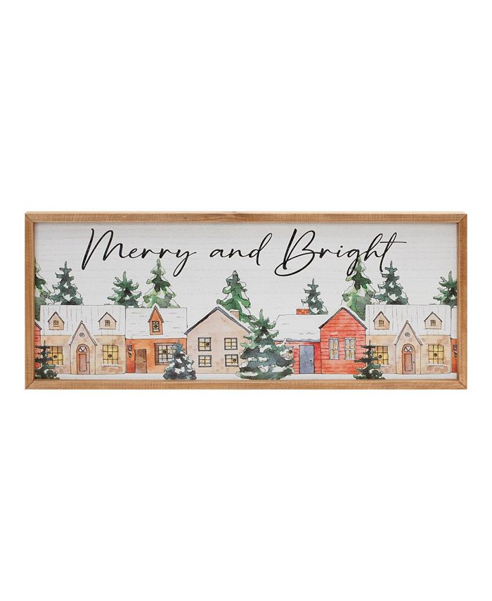 Slickblue Bright LED Merry Christmas Sign Festive Holiday Light Up ...