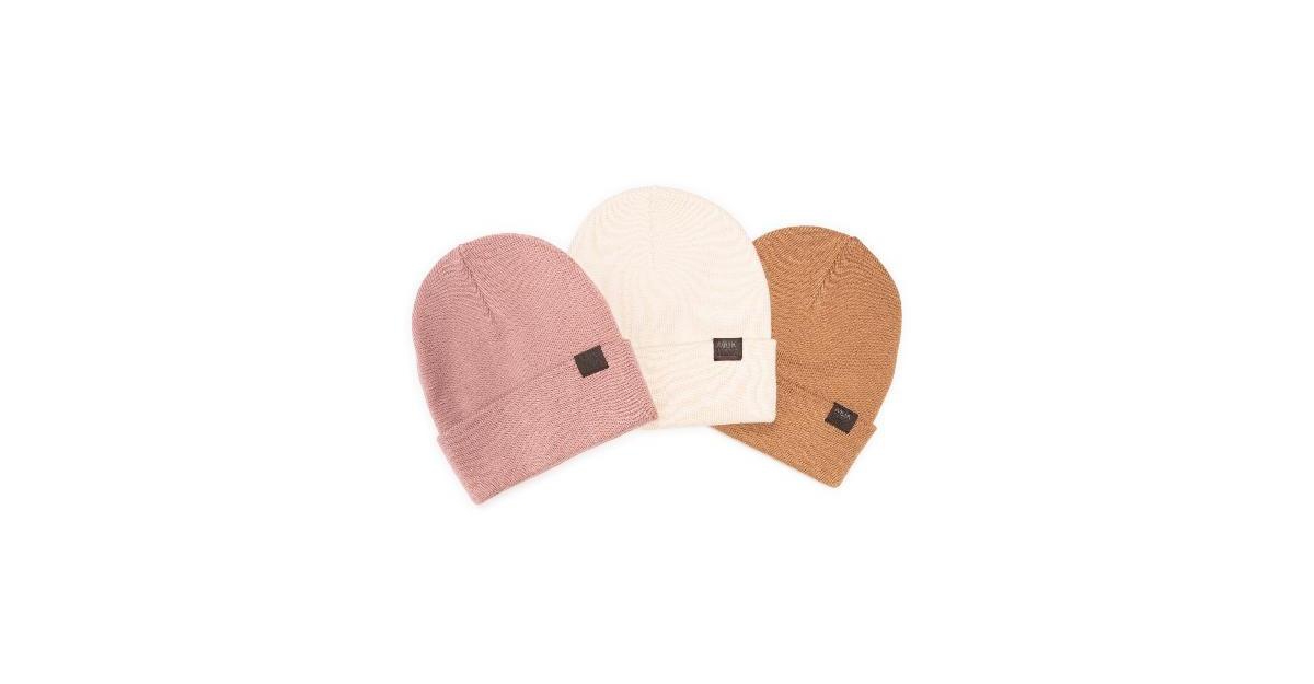 Click here for Muk Luks Womens 3 Pack Beanie - Sand/vanilla/brown prices
