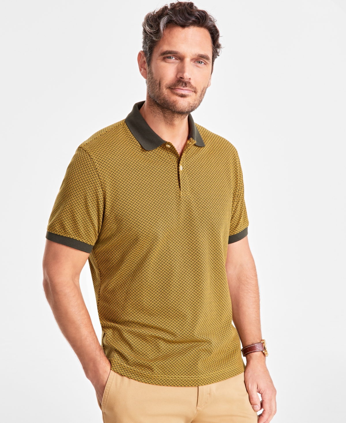 Click here for Club Room Mens Signature Contrast Polo  Created fo... prices