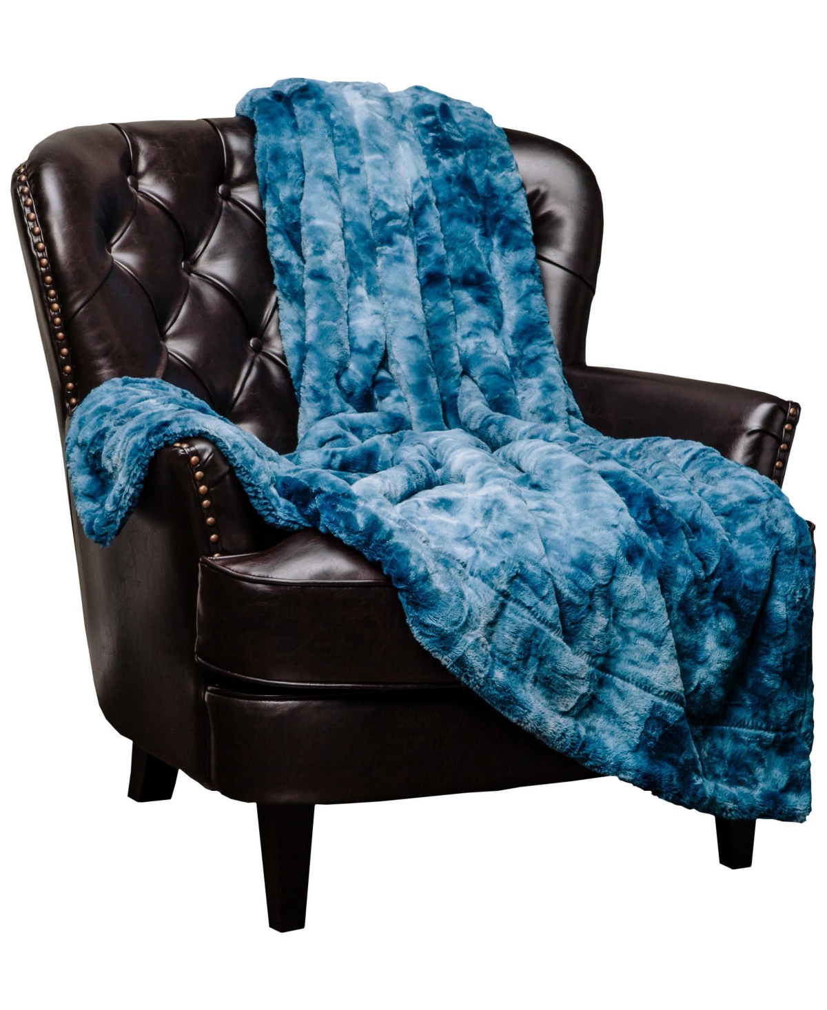 Click here for Chanasya Premium Wolf Faux Fur Throw Blanket - Sof... prices