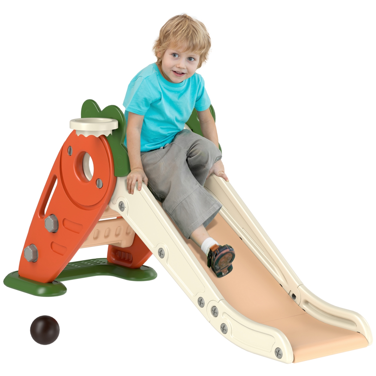 Click here for Qaba Foldable 3 in 1 Slide for Toddlers 1-3 Years... prices