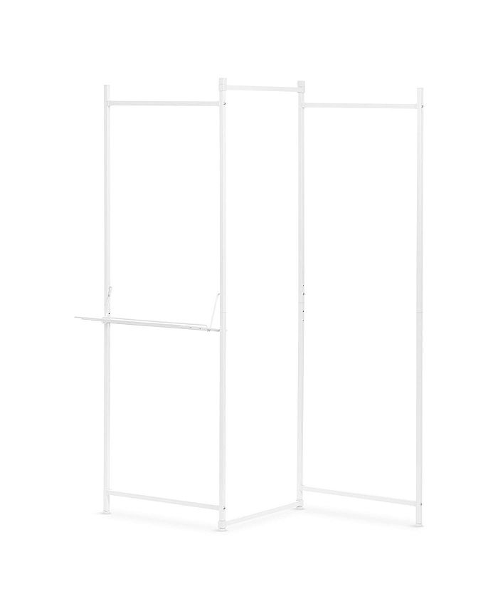 IRIS USA Clothes Rack, Collapsible Clothing Rack, Foldable Clothes ...