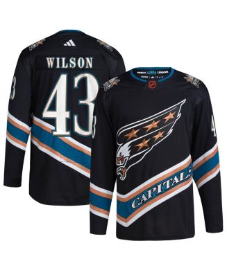 Adidas Men's Tom Wilson Black Washington Capitals Reverse Retro 2.0 ...