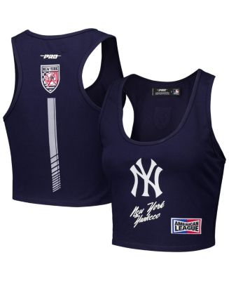 Pro Standard Women's Navy New York Yankees Fast Lane Fitted Tri-Blend ...