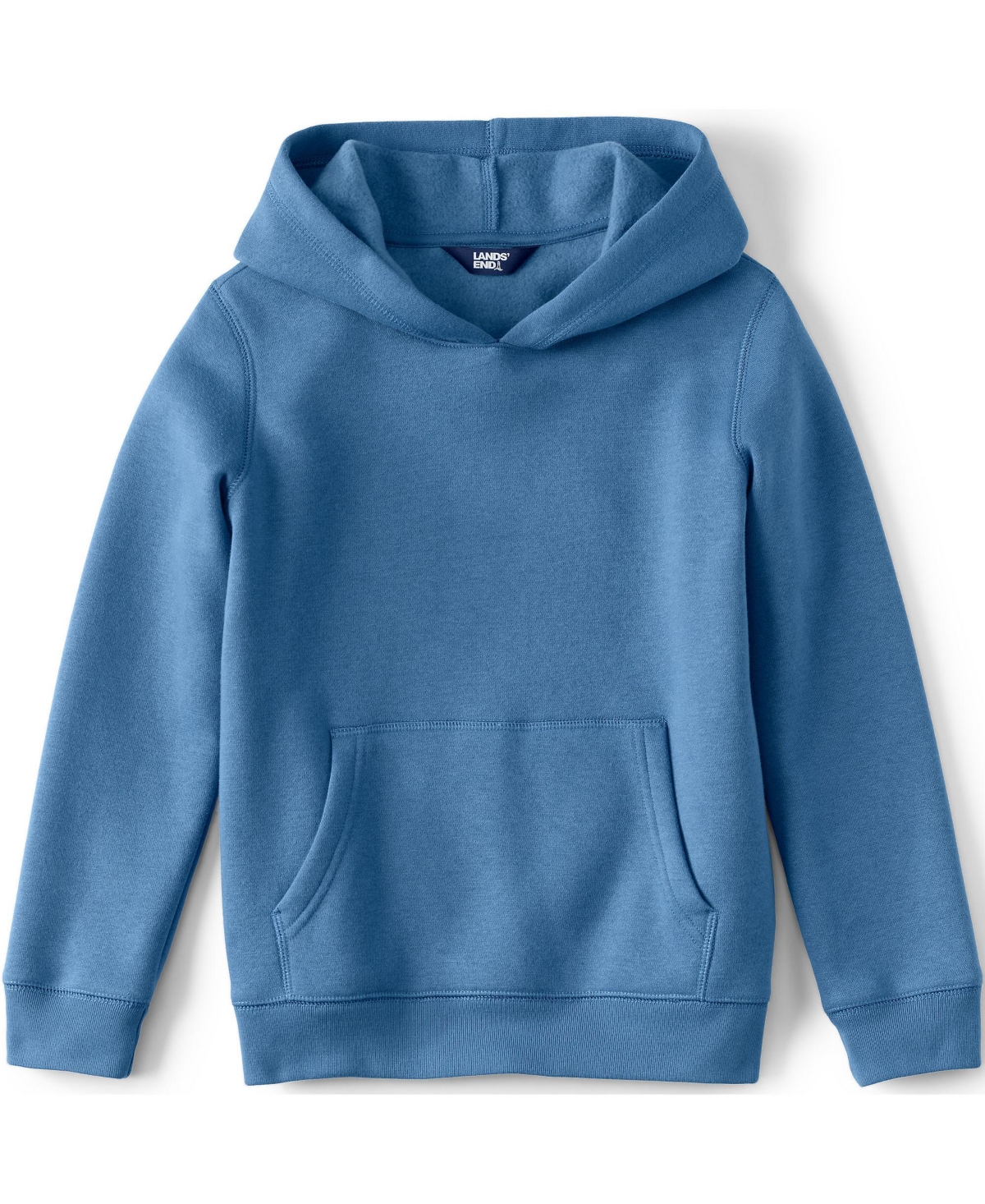Click here for Lands End Girls Fleece Hooded Sweatshirt - Blue prices