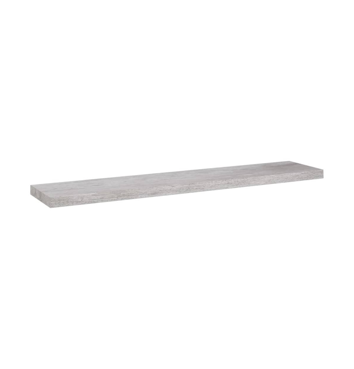 Click here for vidaXL Floating Wall Shelf Concrete Gray 47.2x9.3x... prices