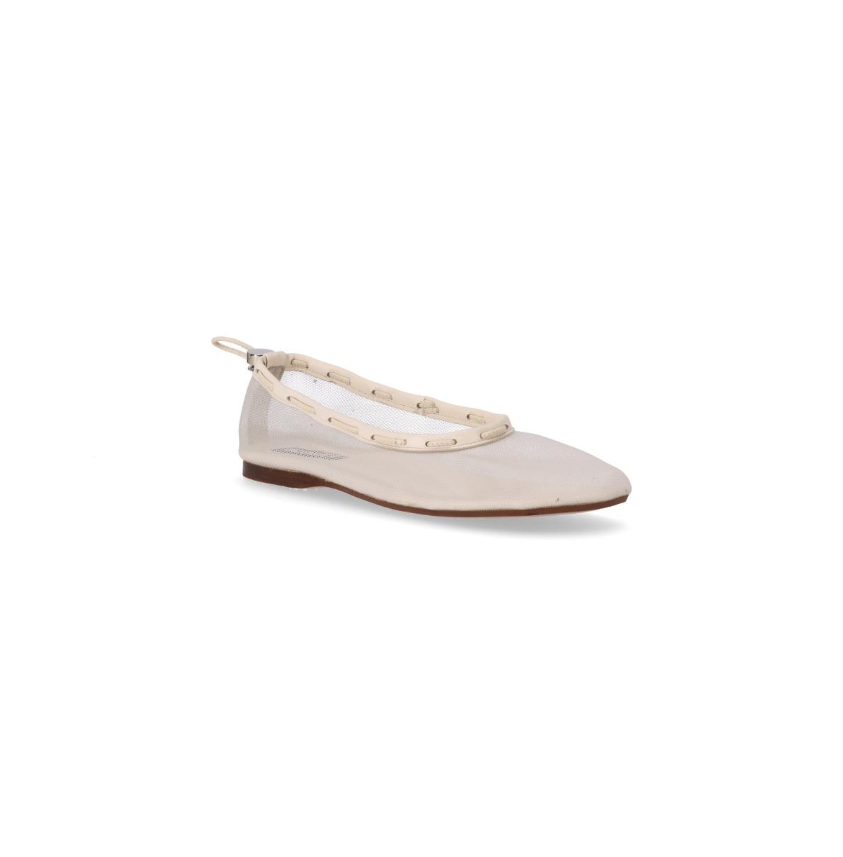Click here for Alohas Womens Gill Leather Ballet Flats - White prices