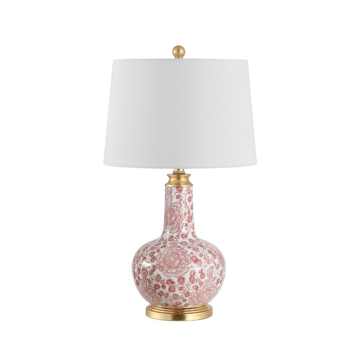 Click here for Safavieh Leia Ceramic Table Lamp - Red prices
