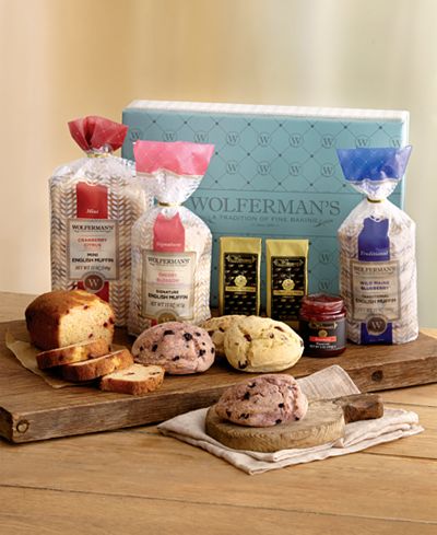Wolferman's Deluxe Berry Breakfast Box - Gourmet Food & Gifts - Dining ...