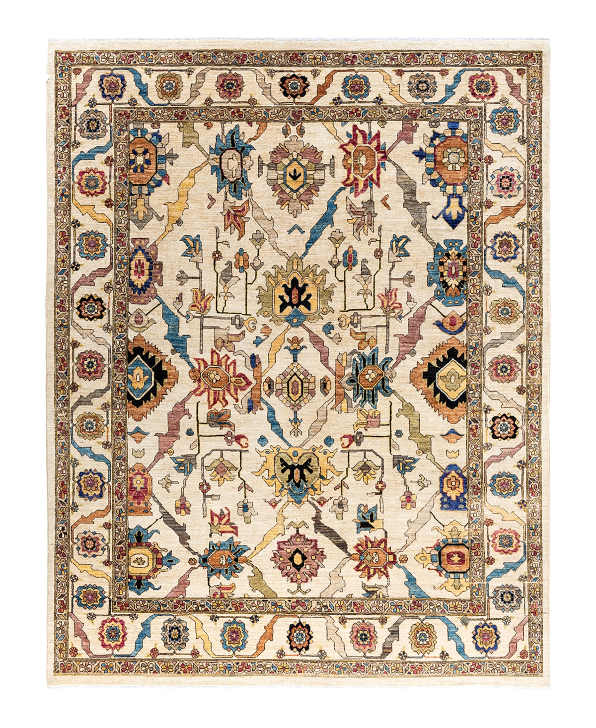 Click here for Adorn Hand Woven Rugs Serapi M1993 83x105 Area Rug... prices