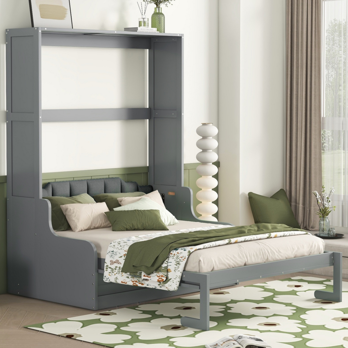 Click here for Streamdale Queen Size Murphy Bed Wall Bed with Cus... prices