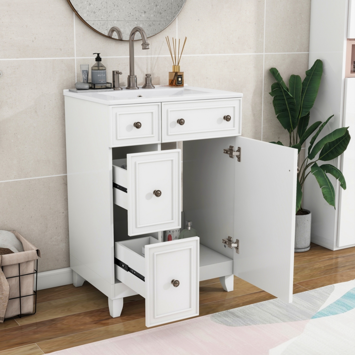 Click here for Streamdale 24" Bathroom Vanity with Ceramic S... prices