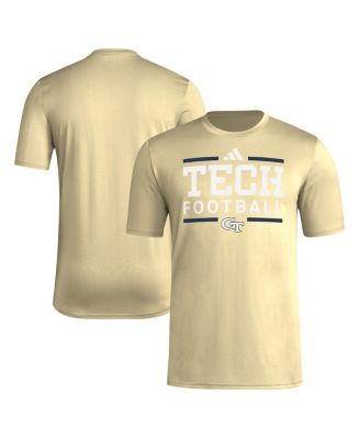 Adidas Men's Gold Georgia Tech Yellow Jackets Locker Football Pre-Game ...