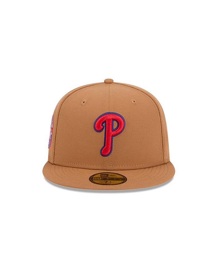 New Era Men's Brown Philadelphia Phillies Color Pack 59FIFTY Fitted Hat ...