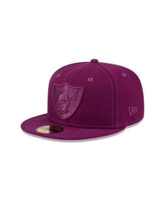 New Era Men's Purple Las Vegas Raiders Color Pack 59FIFTY Fitted Hat ...