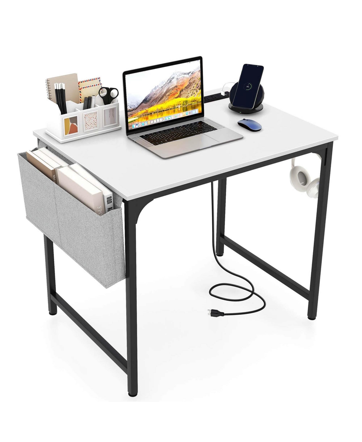 Click here for Costway 32 Computer Desk Small with Charging Stati... prices