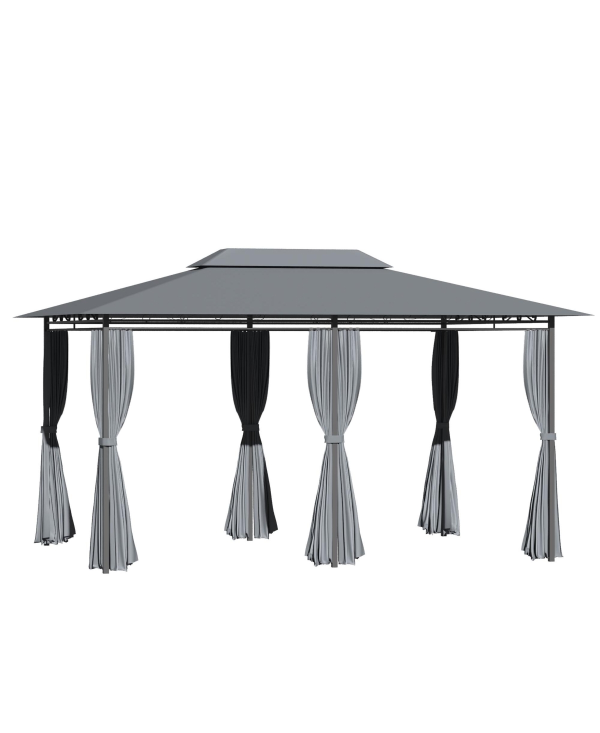 Click here for 10 x 13 Patio Canopy Gazebo - Black prices