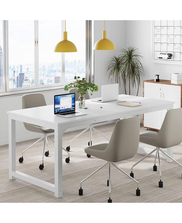 Tribesigns Modern Computer Desk, 63 x 31.5 inch Large Executive Office ...