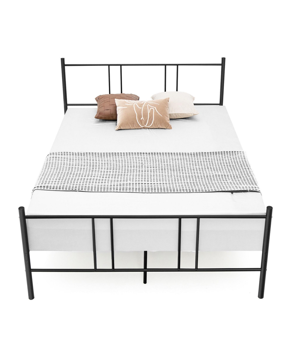 Click here for Gymax Full Size Steel Platform Bed Frame Headboard... prices