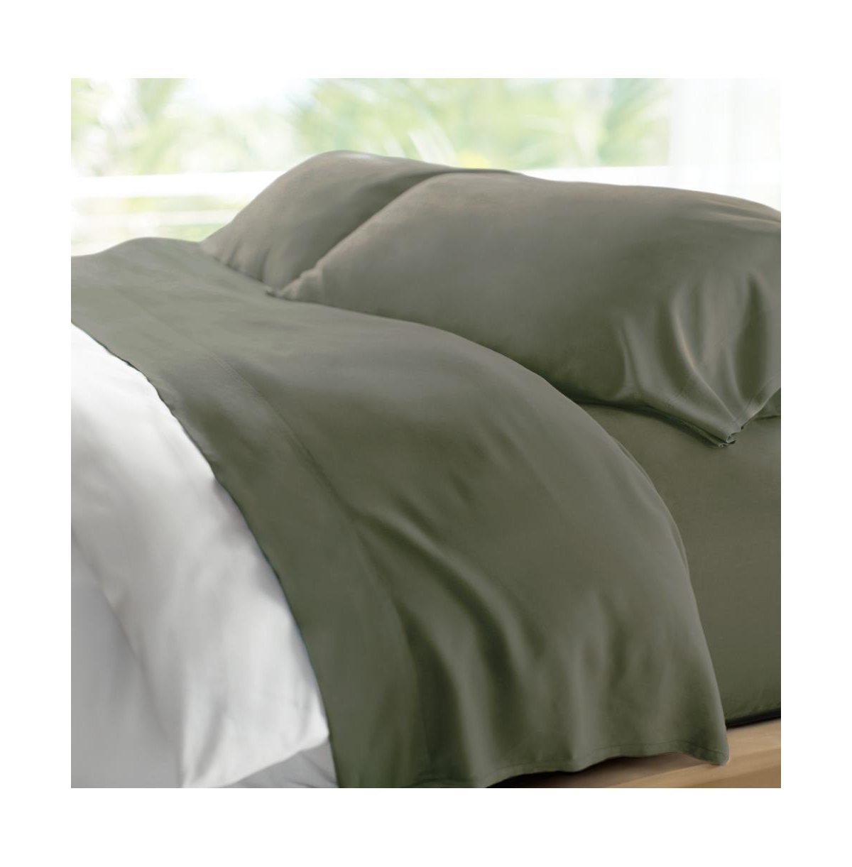 Click here for Cariloha Retreat 4-Piece Sateen Sheet Set | Oasis... prices