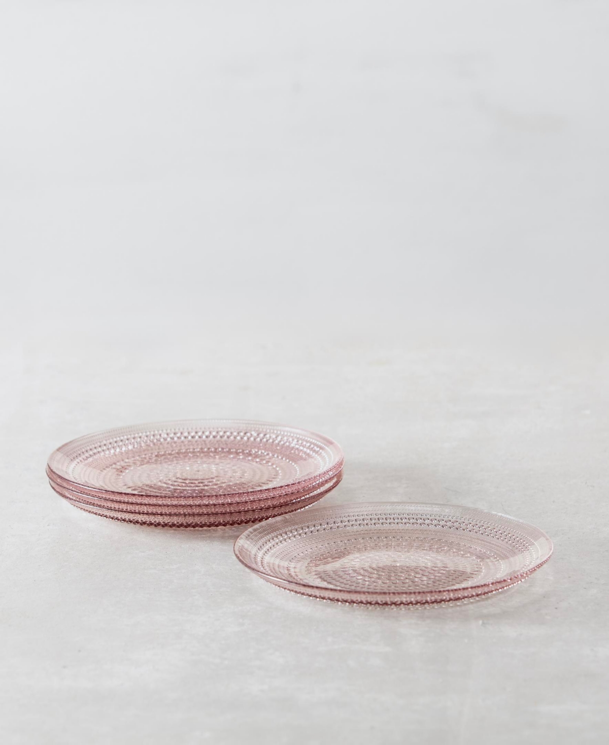 Click here for Fortessa Jupiter Salad Plates  Set of 4 - Pink prices