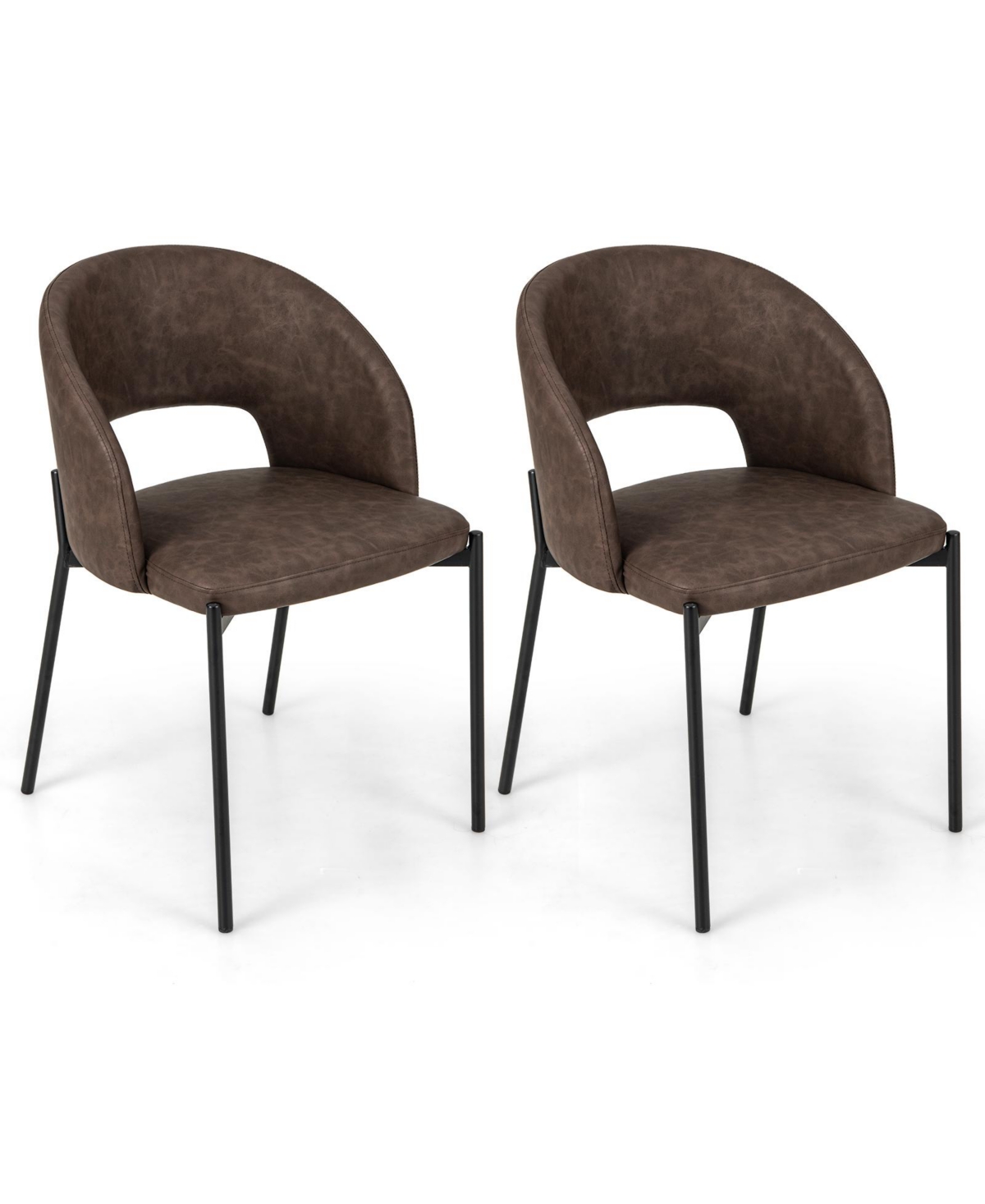 Click here for Dining Chair Set of 2 with High-density Sponge Cus... prices