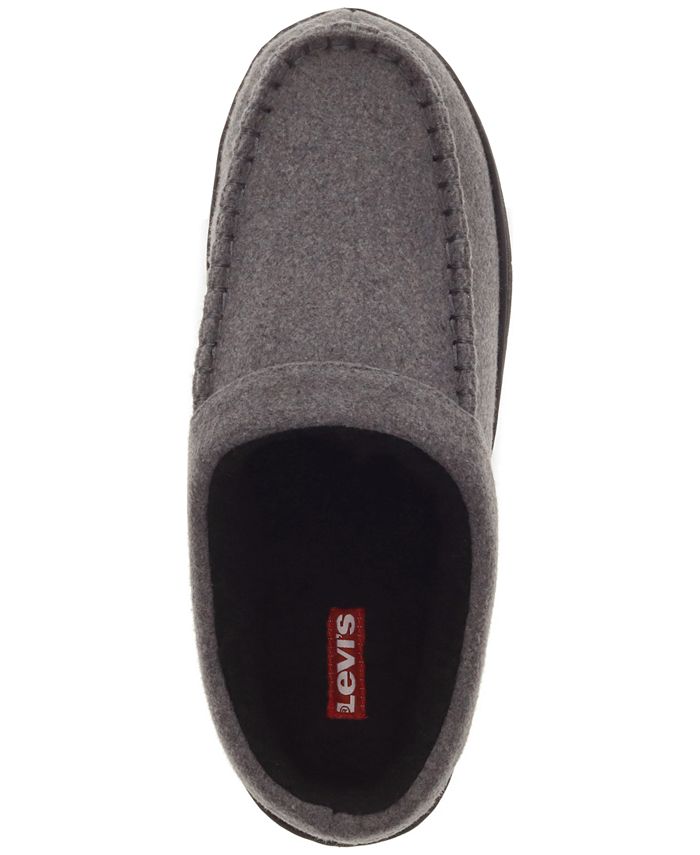 Levi's Men's Victor Faux-Sherpa Slippers - Macy's
