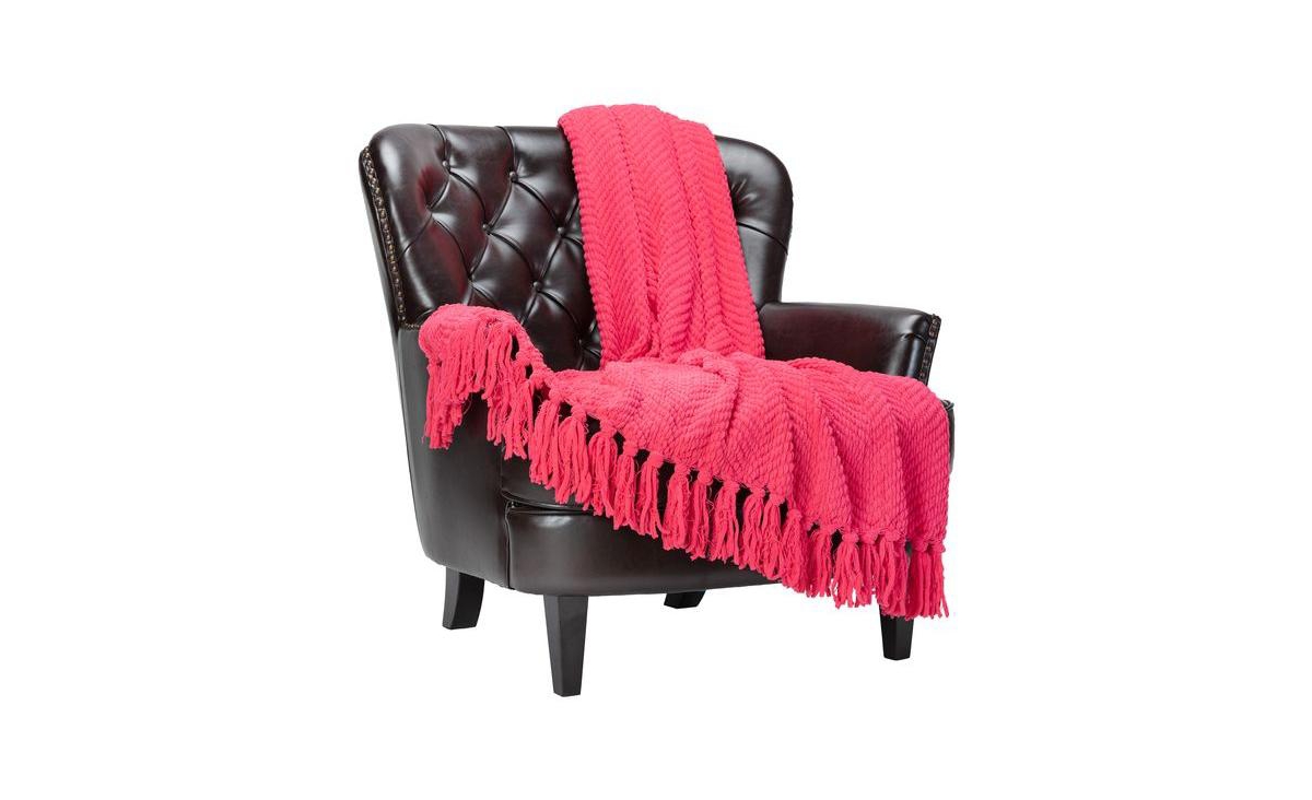 Click here for Chanasya Premium Textured Knit Throw Blanket with... prices