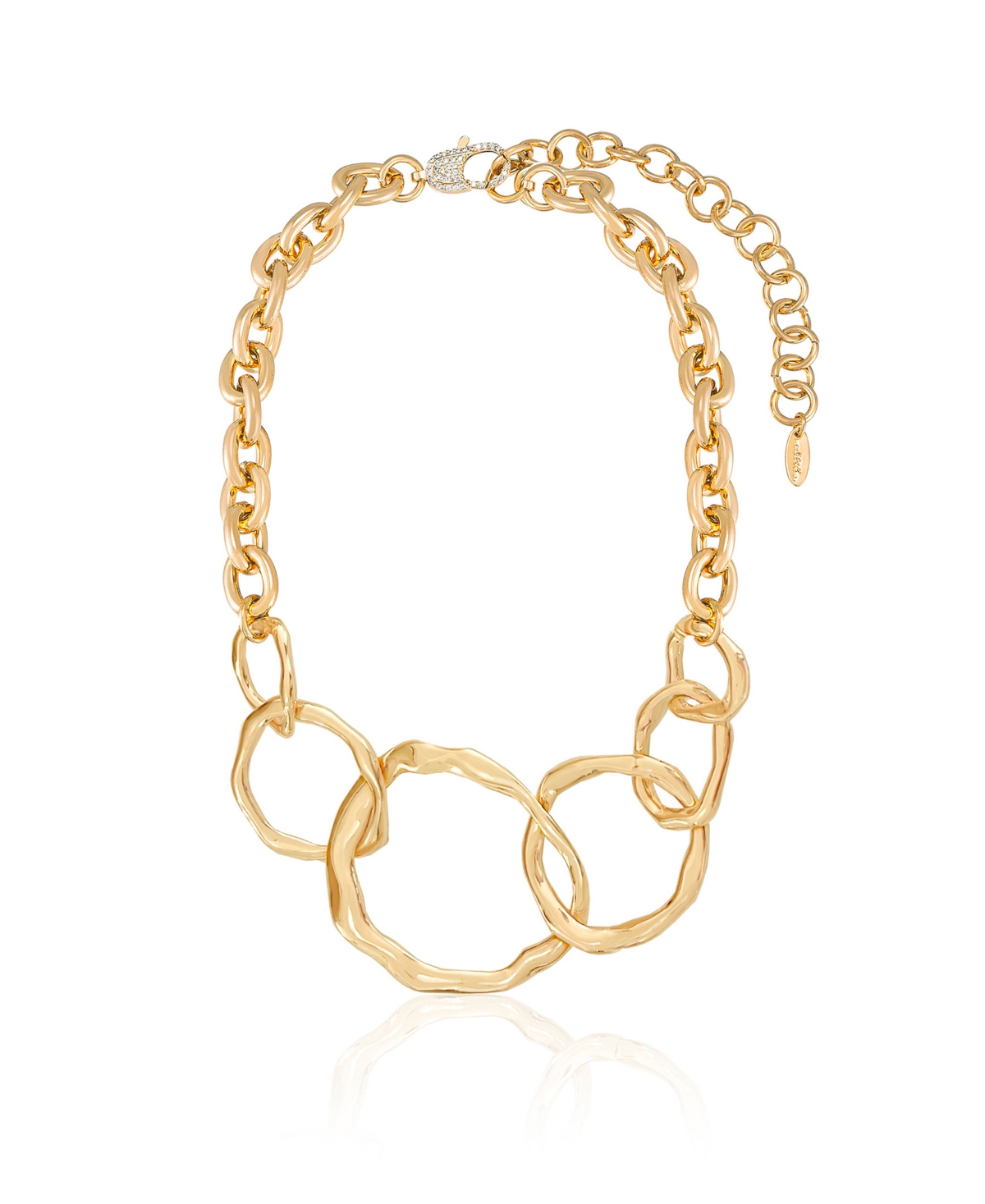 Click here for Ettika Interlocking Chain Necklace - Gold prices
