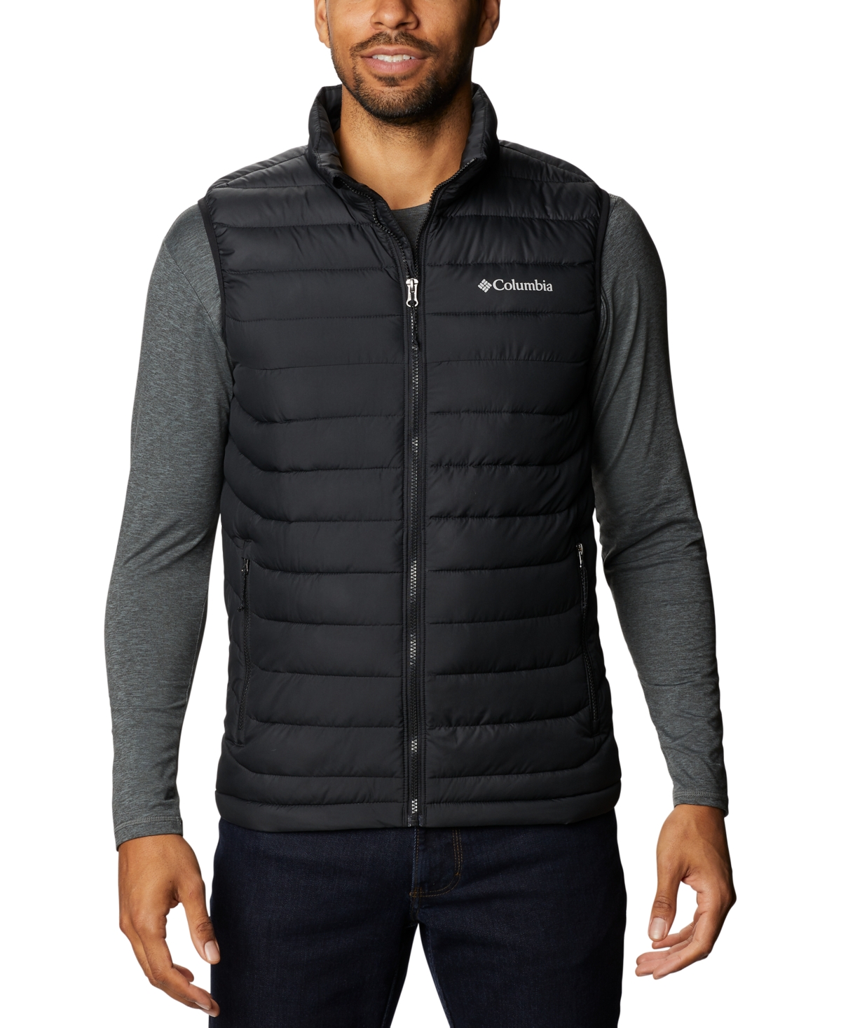 Click here for Columbia Mens Powder Lite Ii Puffer Vest - Black prices