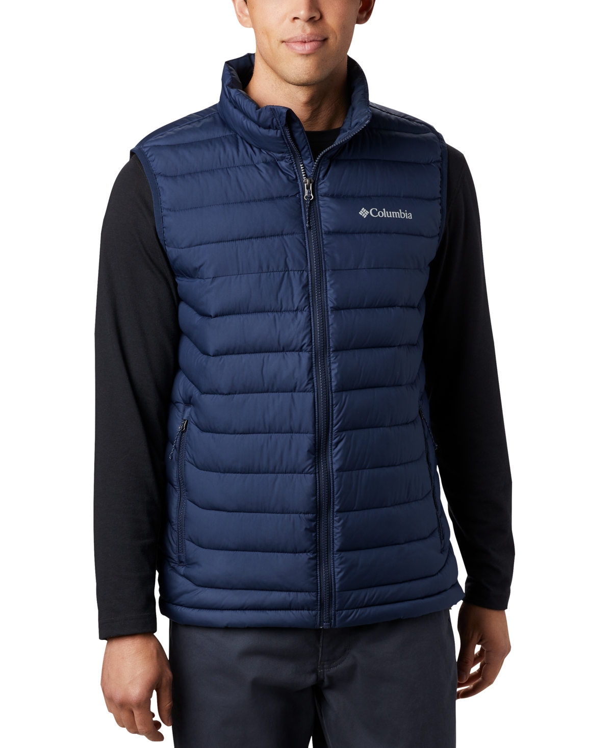 Click here for Columbia Mens Powder Lite Ii Puffer Vest - Collegi... prices