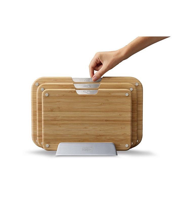 Joseph Joseph Boards Bamboo 3-Piece Cutting Board Set - Macy's