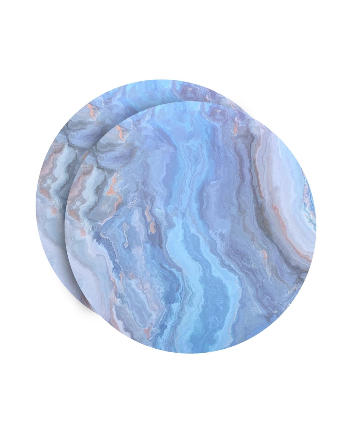 Click here for Dainty Home Marble Cork Place Mats  Washable Place... prices
