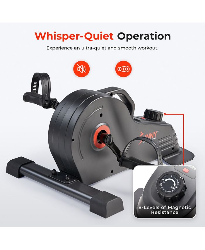 Sunny Health & Fitness Dual-Function Arm / Leg Under-Desk Mini Bike ...