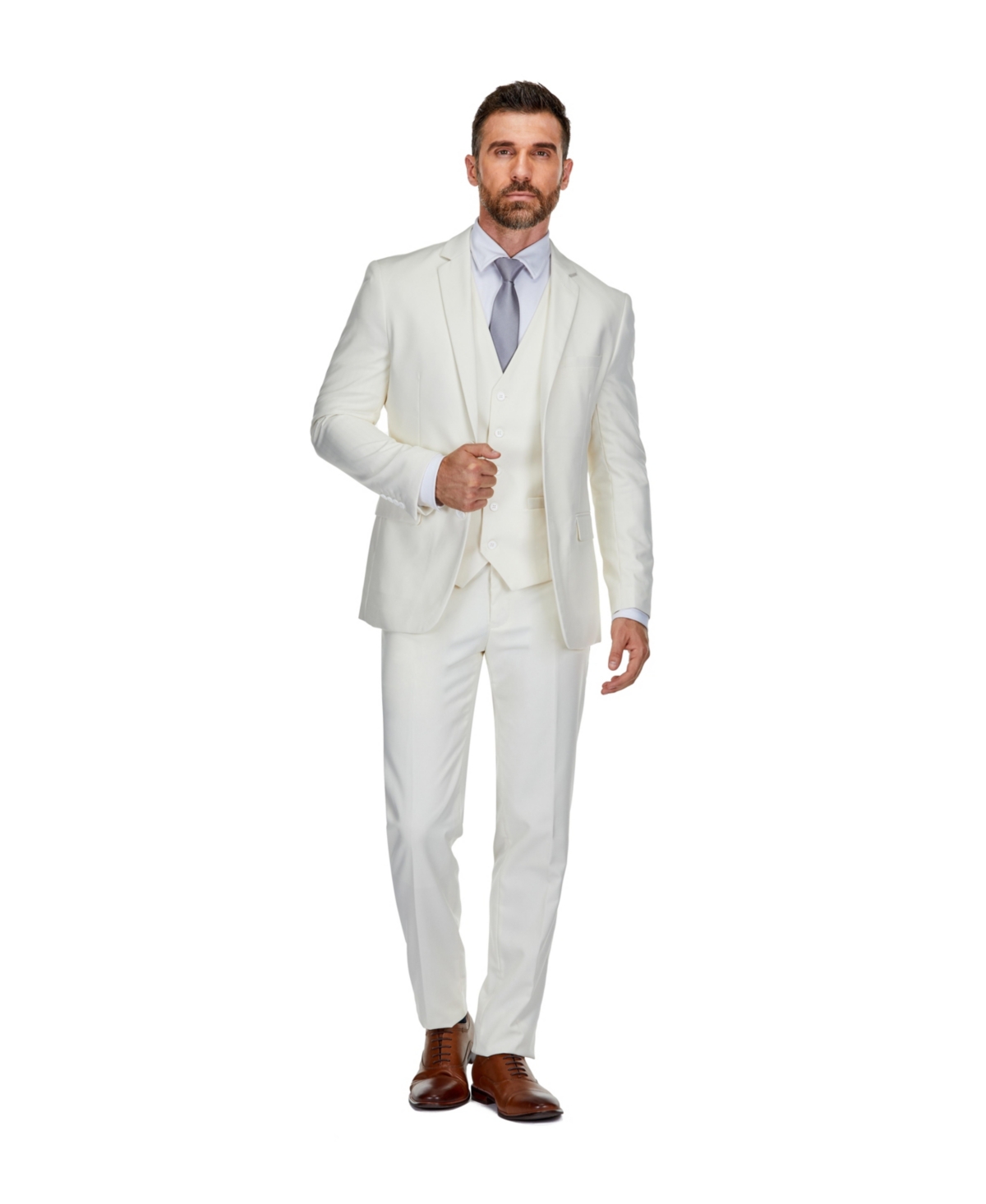 Click here for Braveman Mens 3-Piece Premium Vested 3-Piece Slim... prices