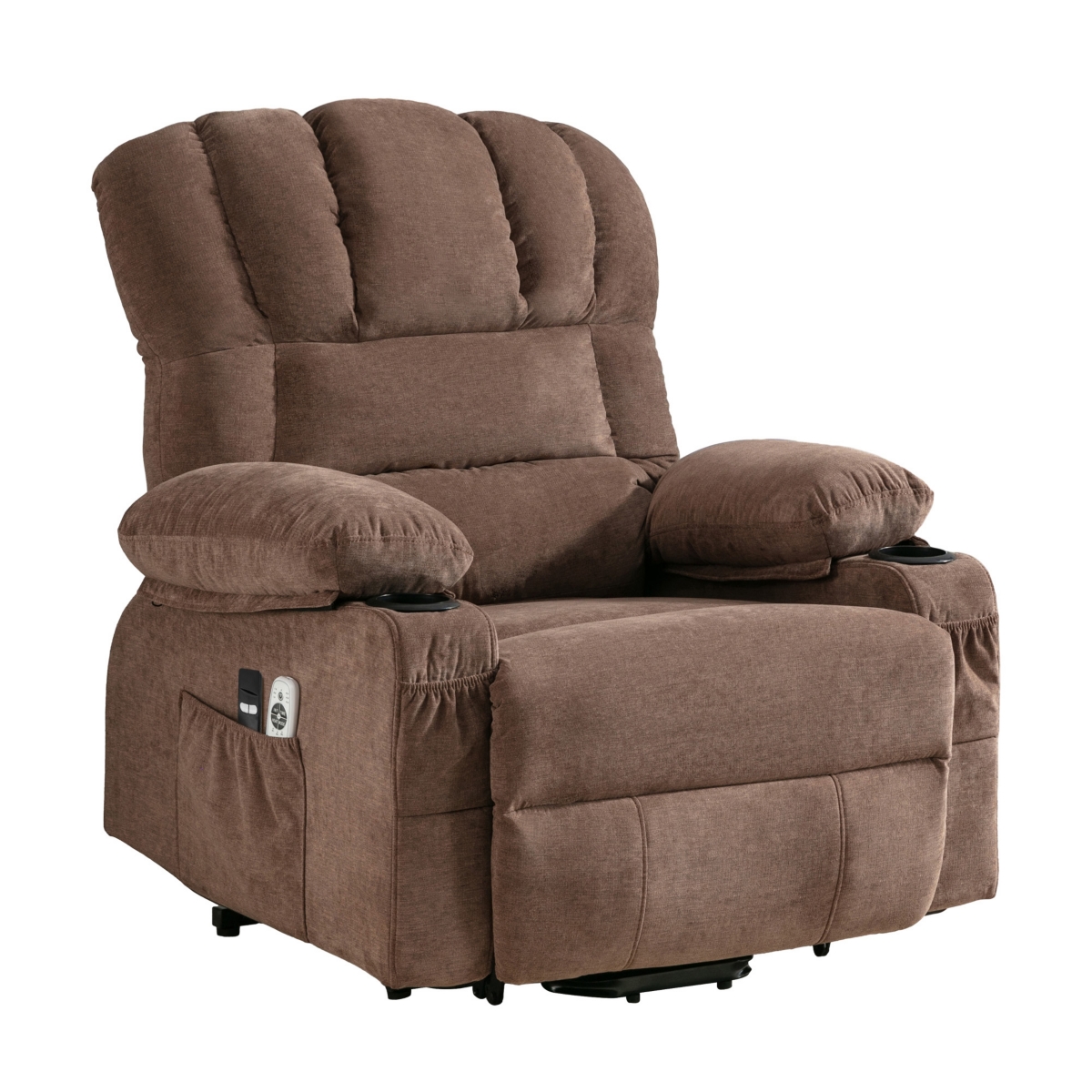 Click here for Mondawe Power Lift Recliner Chair - Brown prices
