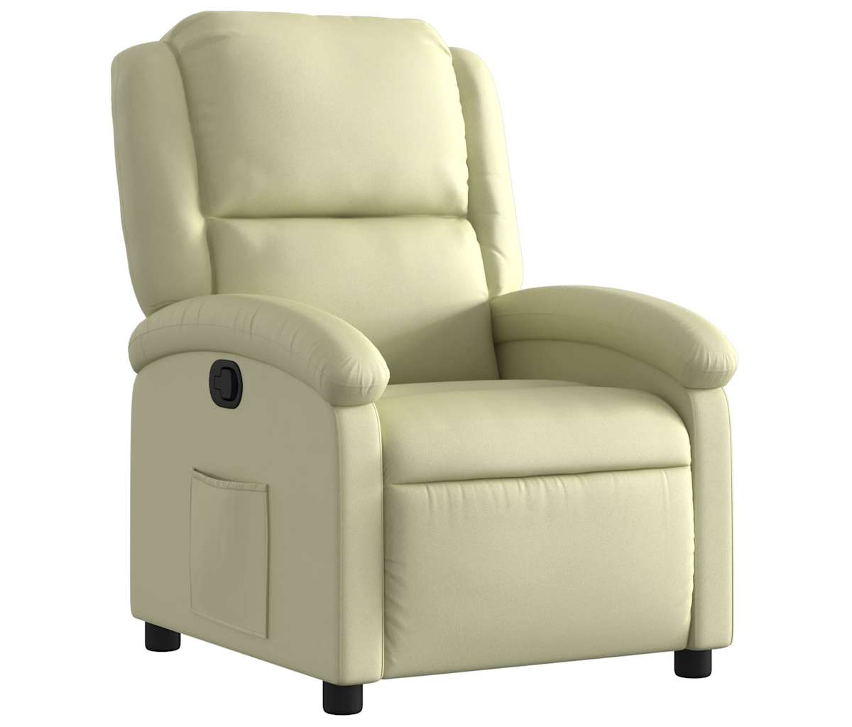 Click here for Recliner Chair Cream Real Leather - Cream prices