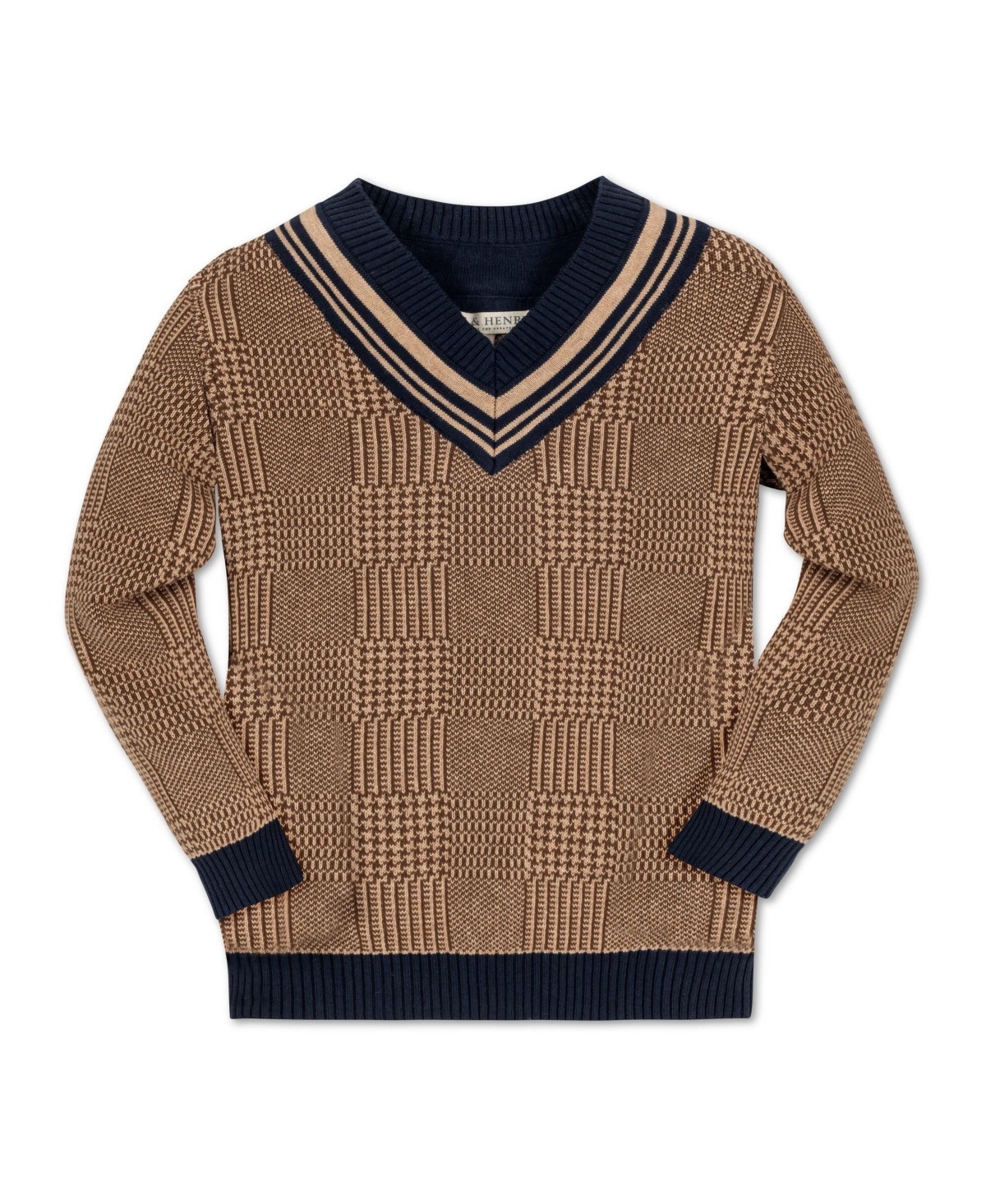 Click here for Hope & Henry Boys Organic Long Sleeve V-Neck Intar... prices
