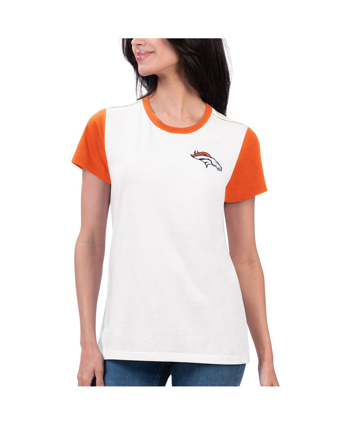 Click here for G-iii 4Her by Carl Banks Womens White/Orange Denve... prices