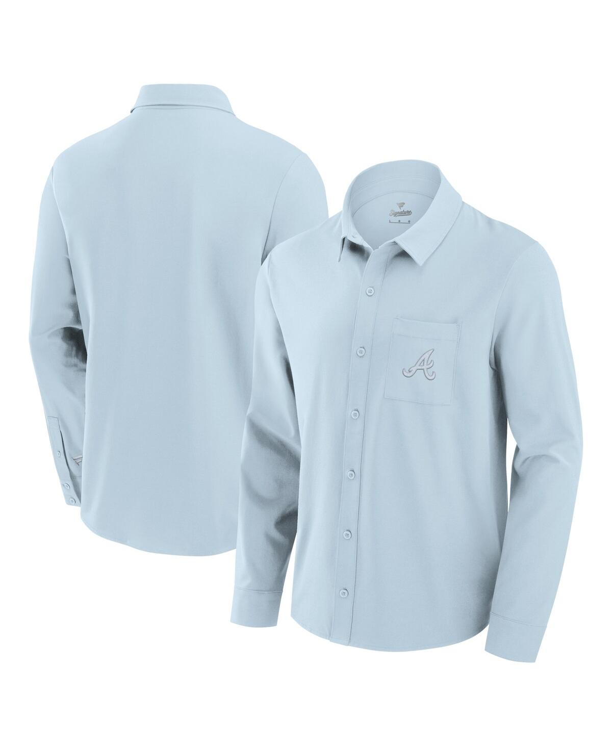 Click here for Fanatics Mens Light Blue Atlanta Braves Front Offi... prices