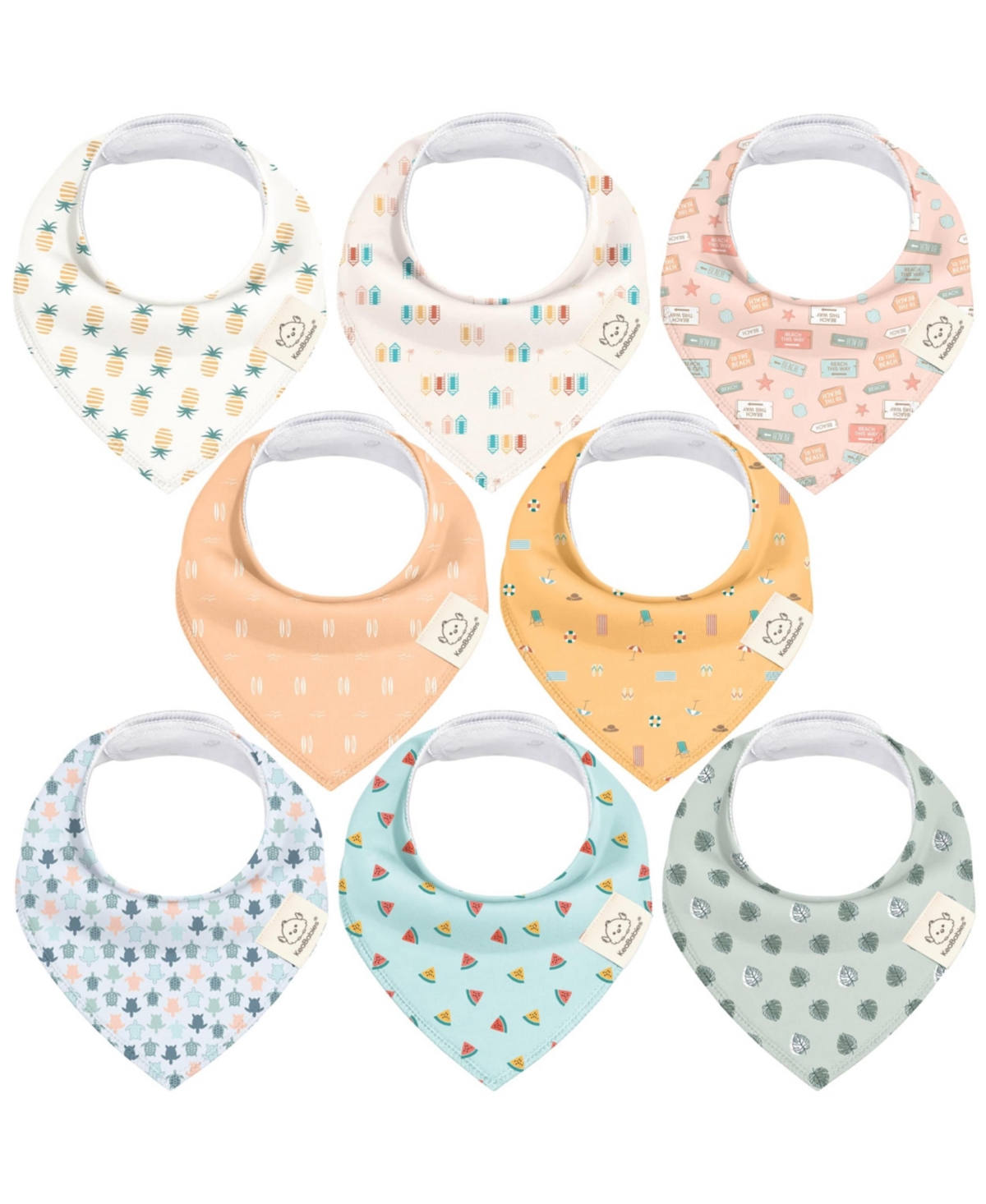 Click here for KeaBabies 8pk Baby Bandana Bibs  Baby Drool Bibs f... prices