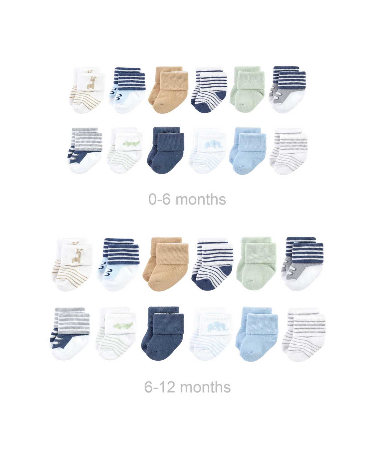 Click here for Luvable Friends Baby Boys Grow with Me Cotton Terr... prices