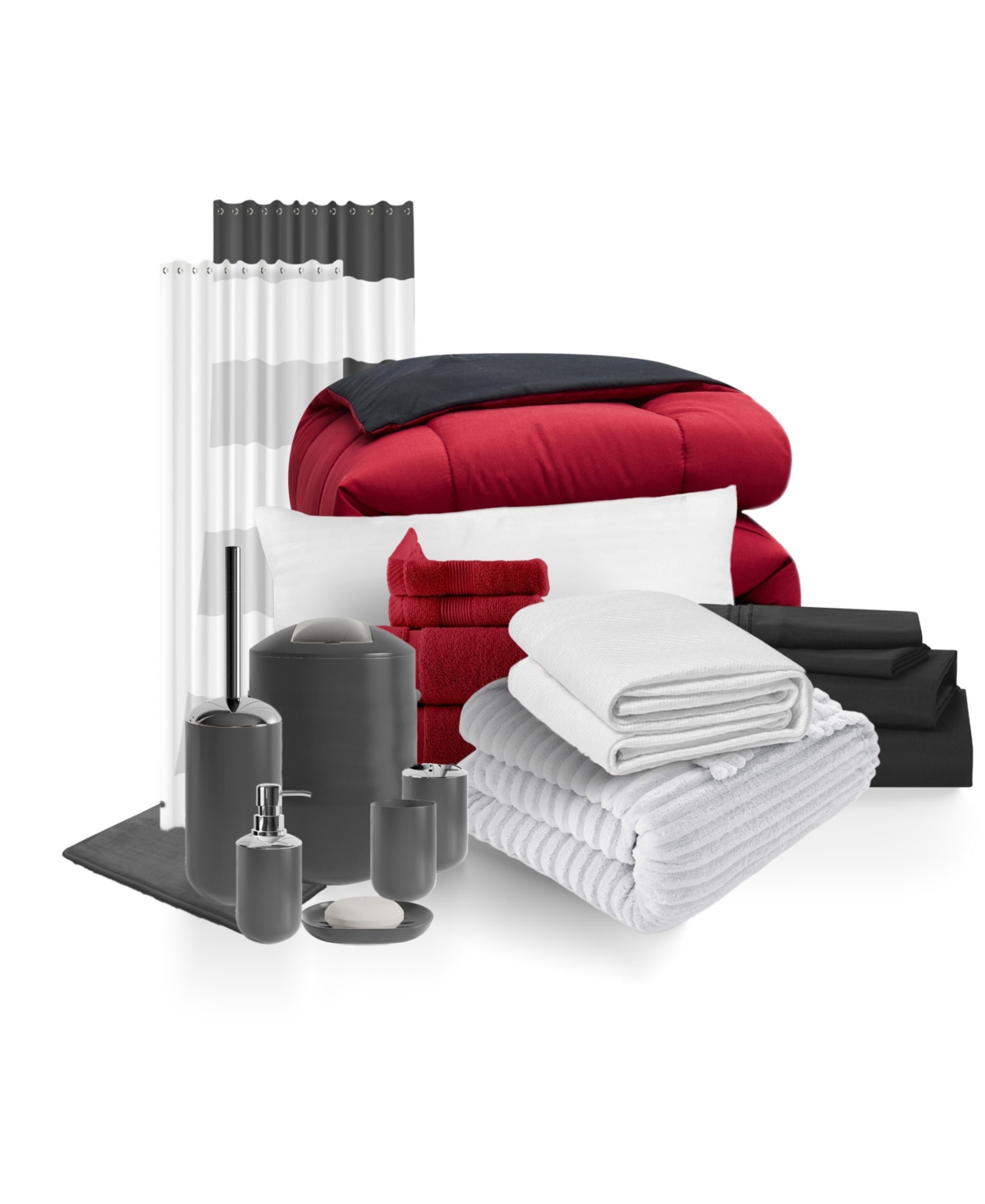 Click here for 23 Piece Complete College Dorm Room Essentials Bed... prices