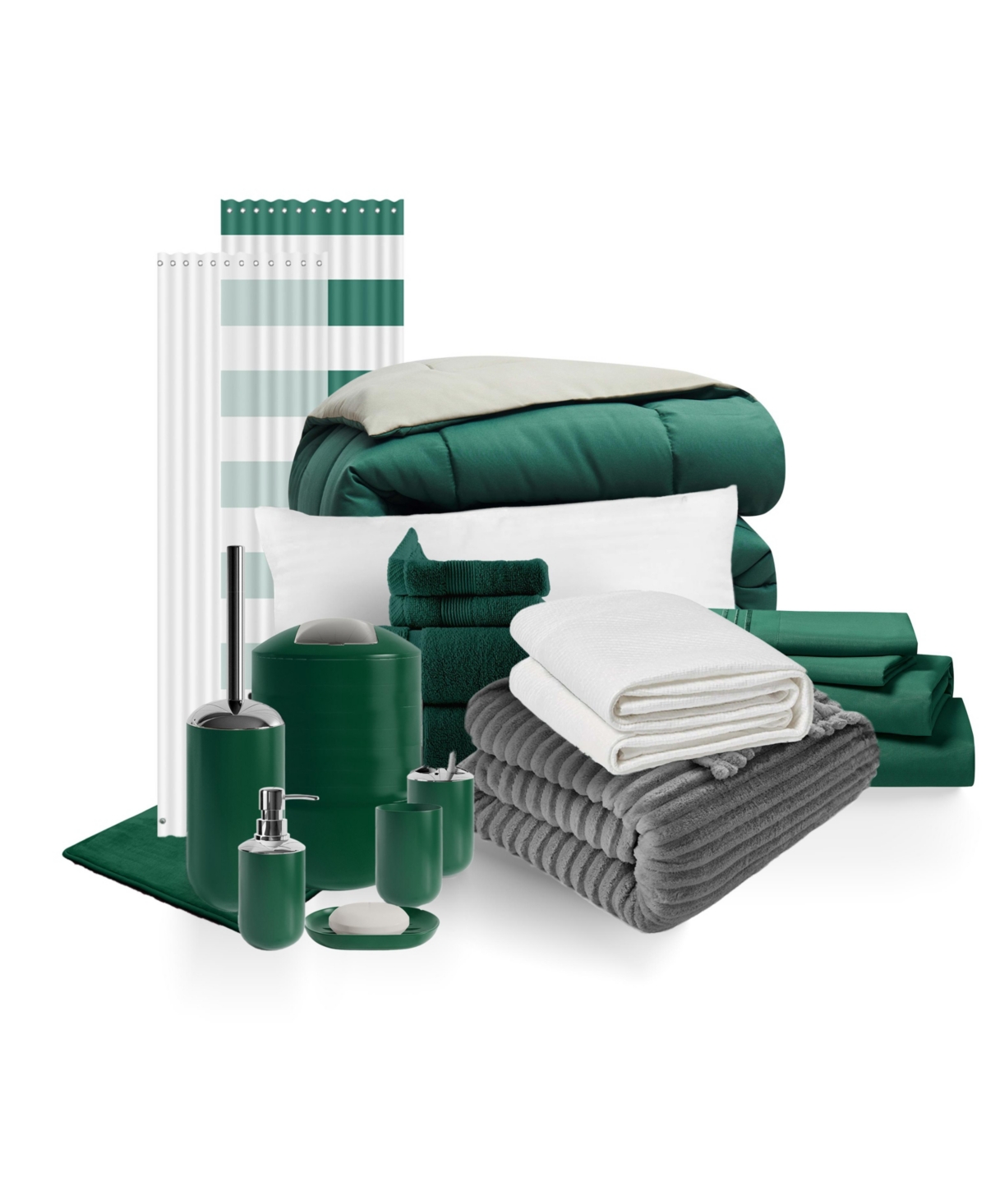 Click here for 23 Piece Complete College Dorm Room Essentials Bed... prices
