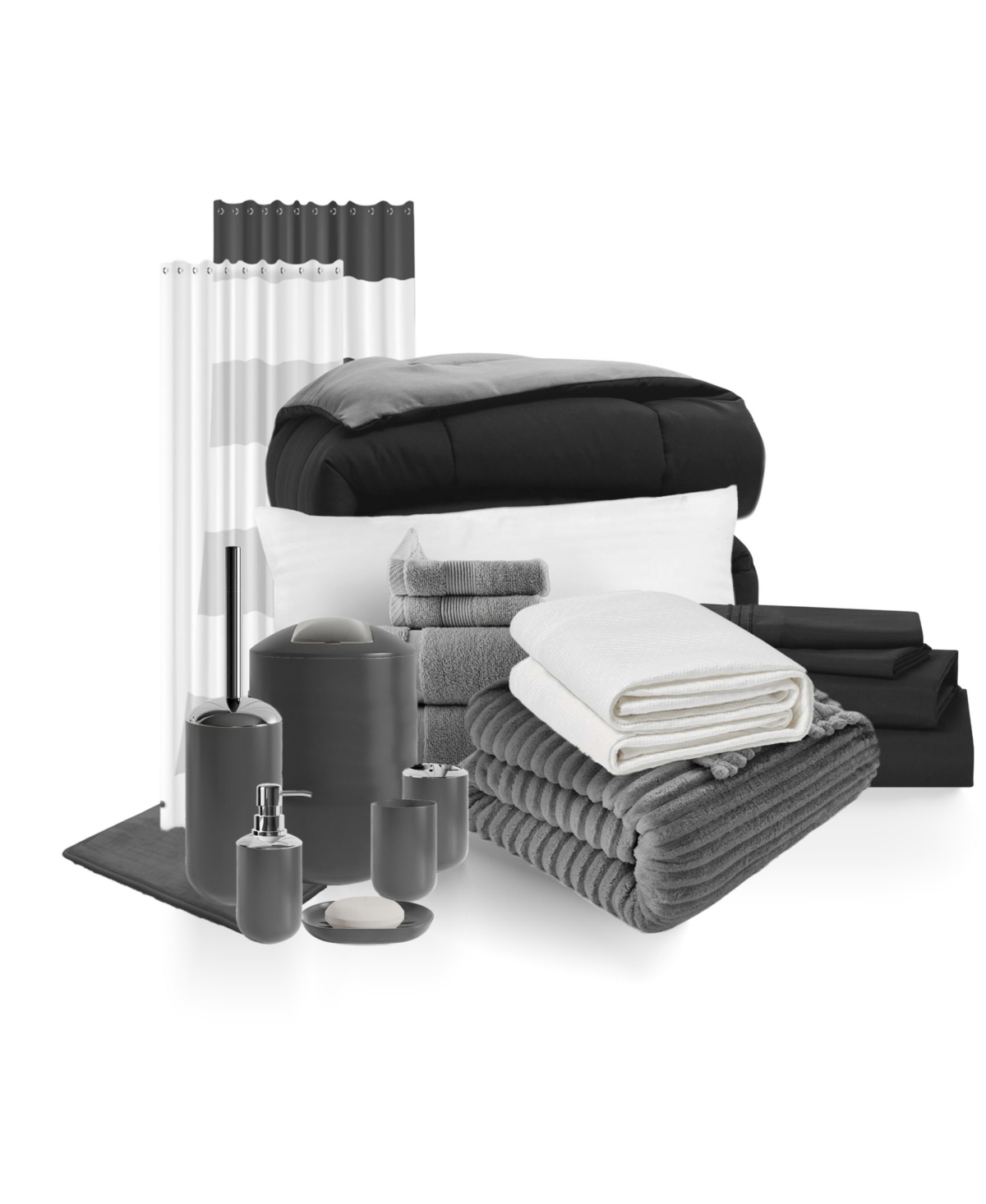 Click here for 23 Piece Complete College Dorm Room Essentials Bed... prices