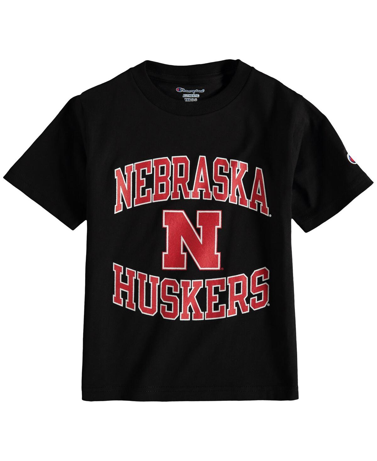 Click here for Champion Big Boys and Girls Black Nebraska Huskers... prices