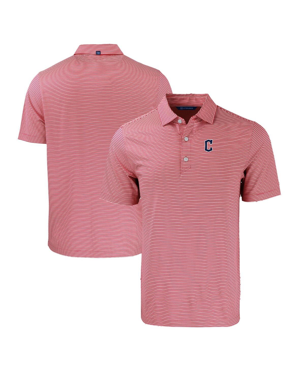 Click here for Cutter & Buck Mens Red/White Cleveland Guardians F... prices