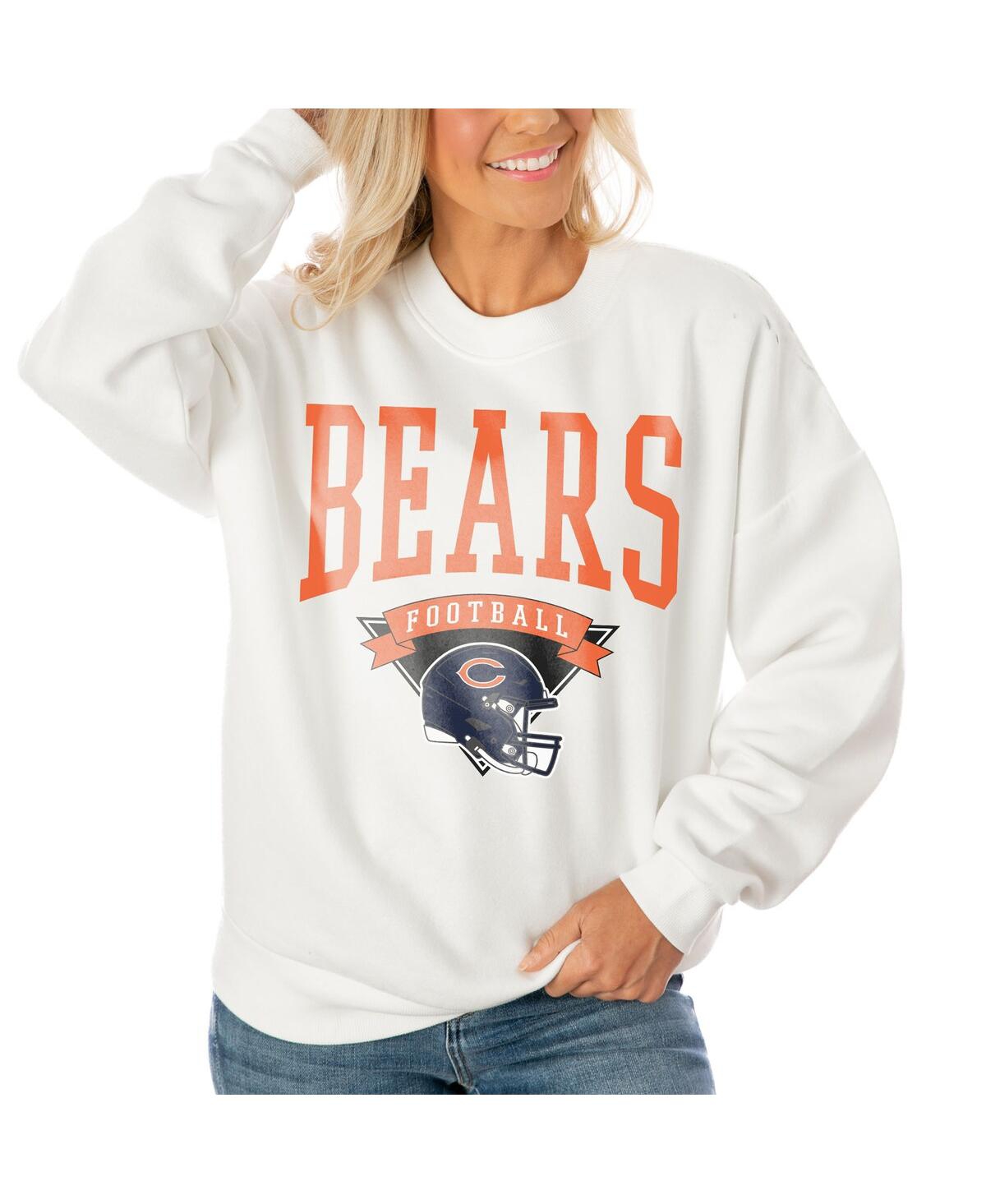 Click here for Gameday Couture Womens White Chicago Bears Oversiz... prices