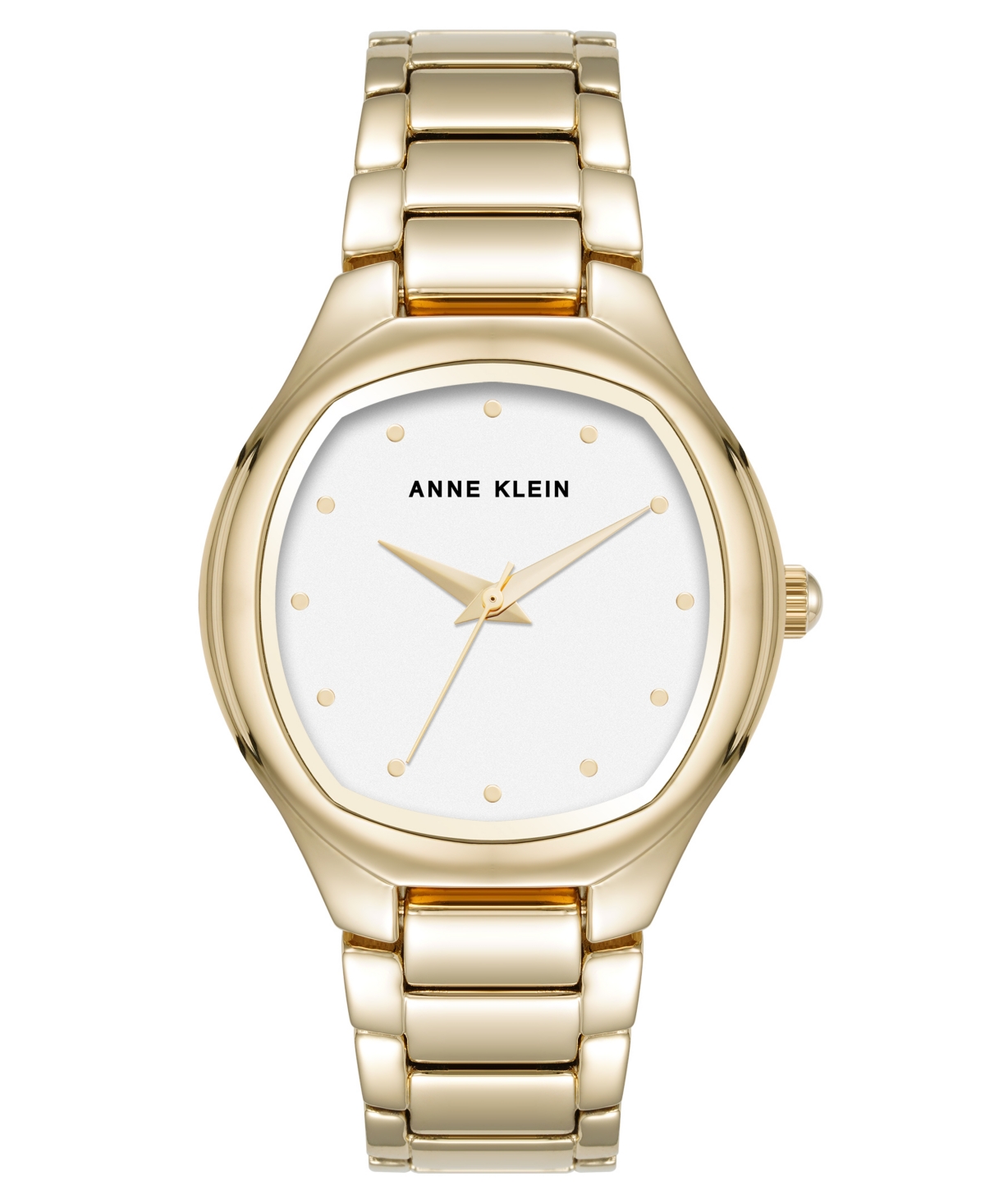 Click here for Anne Klein Womens Quartz Everyday Cushion Gold-Ton... prices